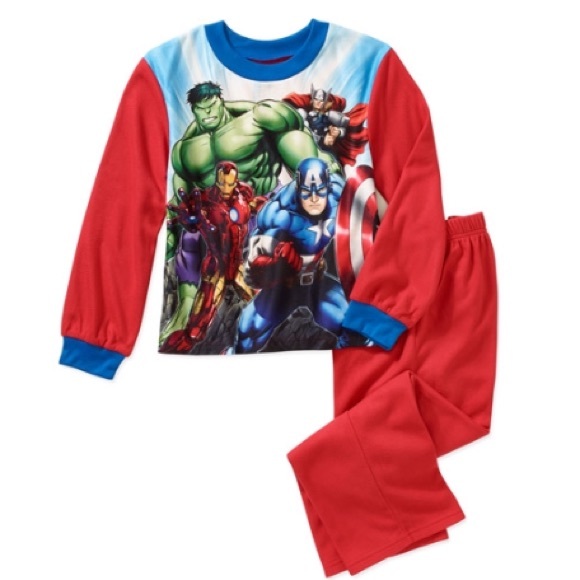 Marvel | Pajamas | Avengers Ap Big Boys Licensed Sleepwear | Poshmark